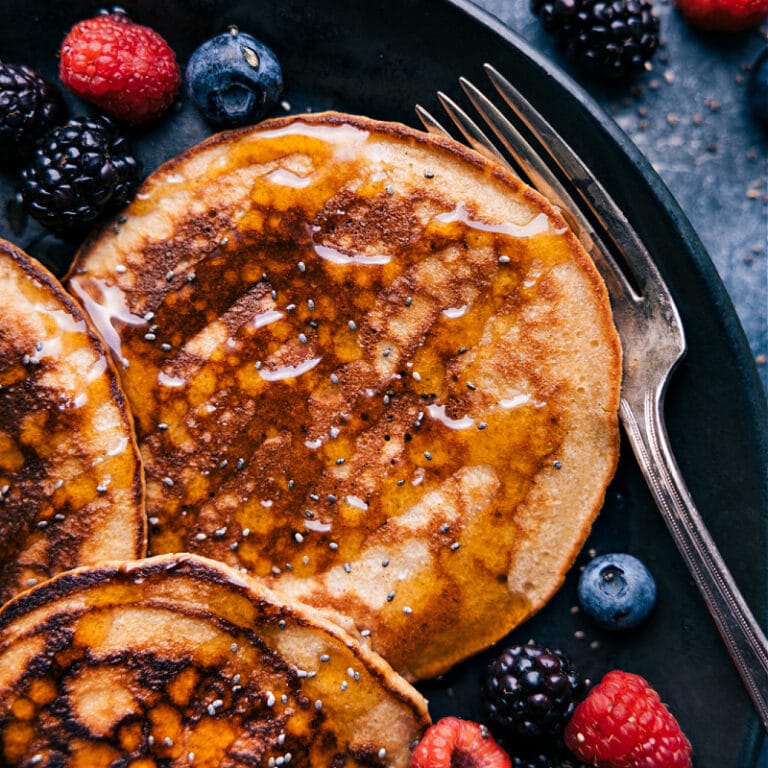The BEST Healthy Pancakes - Chelsea's Messy Apron