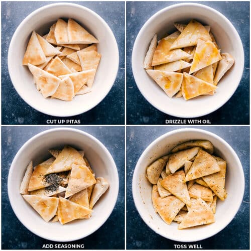 Pita Chips (Air Fry or Bake!) - Chelsea's Messy Apron