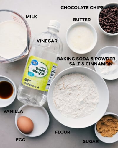 Chocolate Chip Pancake Recipe - Chelsea's Messy Apron