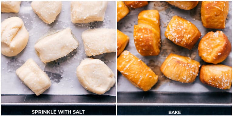 Pretzel Bites (With Sauces!) - Chelsea's Messy Apron