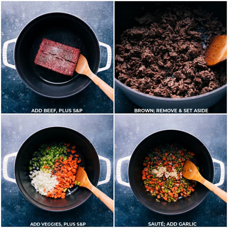 Absolute BEST Cheeseburger Soup - Chelsea's Messy Apron