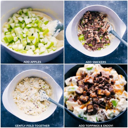 Snickers Salad Recipe - Chelsea's Messy Apron