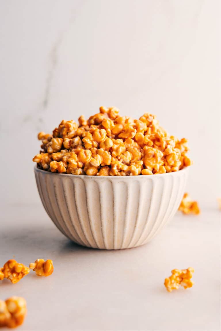 Easy Caramel Corn Recipe - Chelsea's Messy Apron