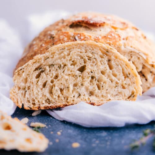 Herb Bread (No Knead!) - Chelsea's Messy Apron