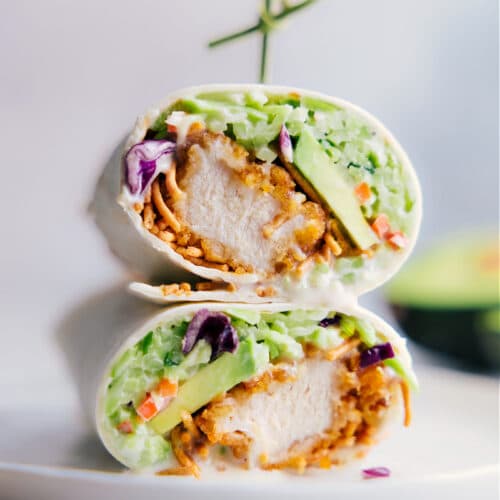 Asian Chicken Wraps - Chelsea's Messy Apron