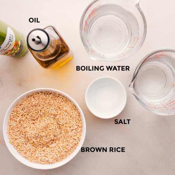 Baked Brown Rice THE BEST METHOD! - Chelsea's Messy Apron