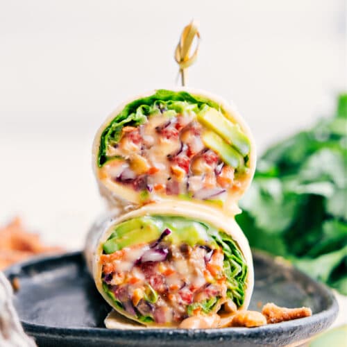 Cashew Chicken Wraps - Chelsea's Messy Apron