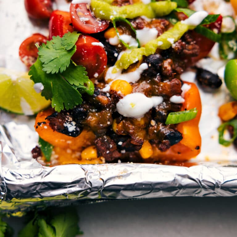 Bell Pepper Nachos - Chelsea's Messy Apron