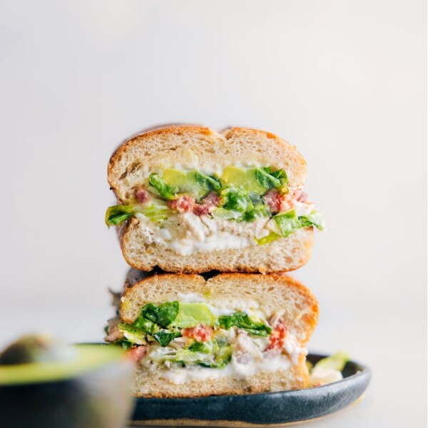 Chicken Caesar Sandwich - Chelsea's Messy Apron