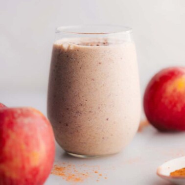Apple Smoothie Recipe (Protein Shake) - Chelsea's Messy Apron