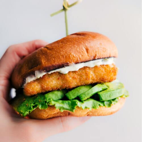 Quickest Fish Sandwich - Chelsea's Messy Apron