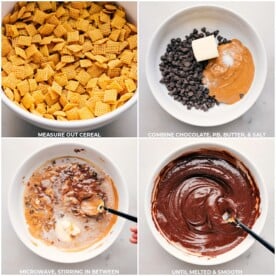Fall Muddy Buddies - Chelsea's Messy Apron
