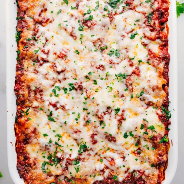 The Very Best Lasagna Recipe - Chelsea's Messy Apron