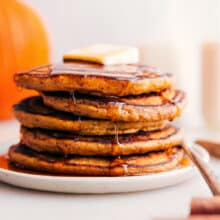 Pumpkin Pancake Recipe - Chelsea's Messy Apron
