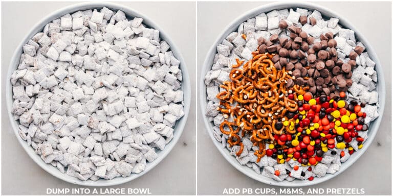 Fall Muddy Buddies - Chelsea's Messy Apron