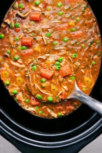 Crockpot Chicken Stew - Chelsea's Messy Apron