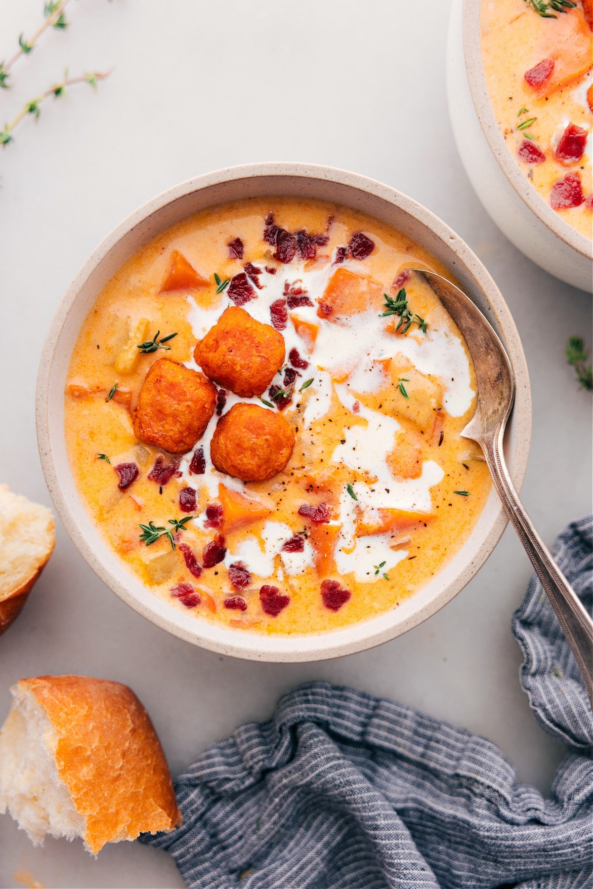 Cheesy Potato Soup Recipe - Chelsea's Messy Apron