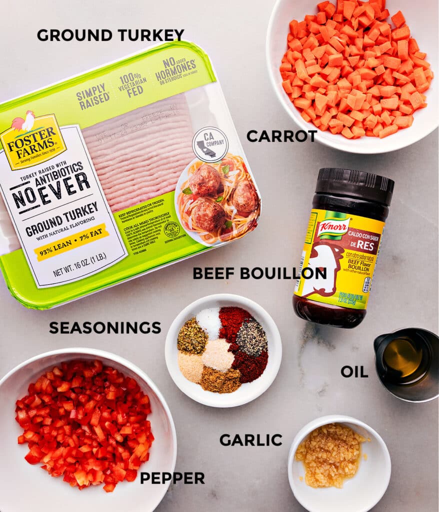 My FAVE Ground Turkey Meal Prep - Chelsea's Messy Apron