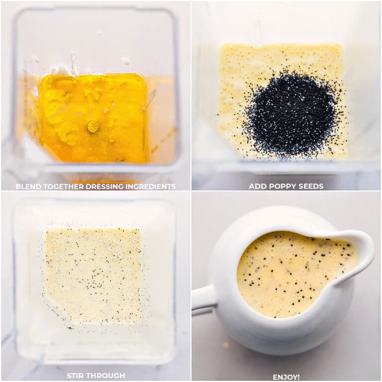 Lemon Poppy Seed Dressing - Chelsea's Messy Apron