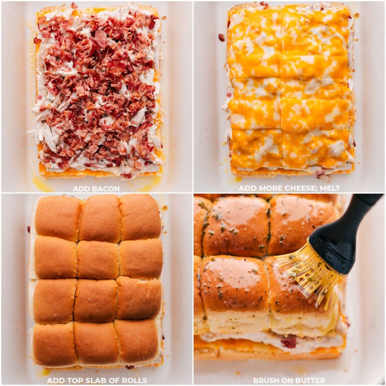 Chicken Bacon Ranch Sliders - Chelsea's Messy Apron