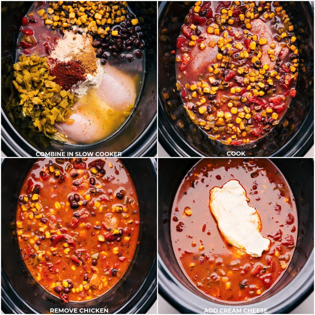 Crack Chicken Chili (Crockpot!) - Chelsea's Messy Apron