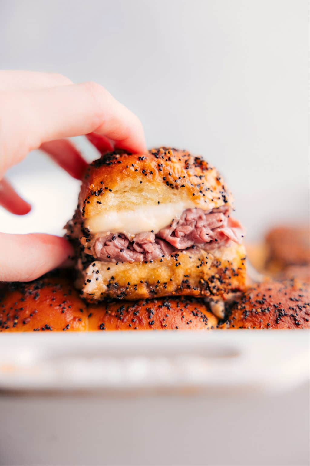 Roast Beef Sliders - Arby's Copycat! - Chelsea's Messy Apron