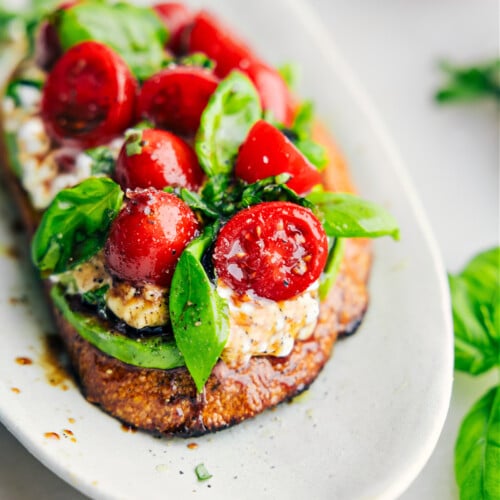 5-Minute Cottage Cheese Toast - Chelsea's Messy Apron