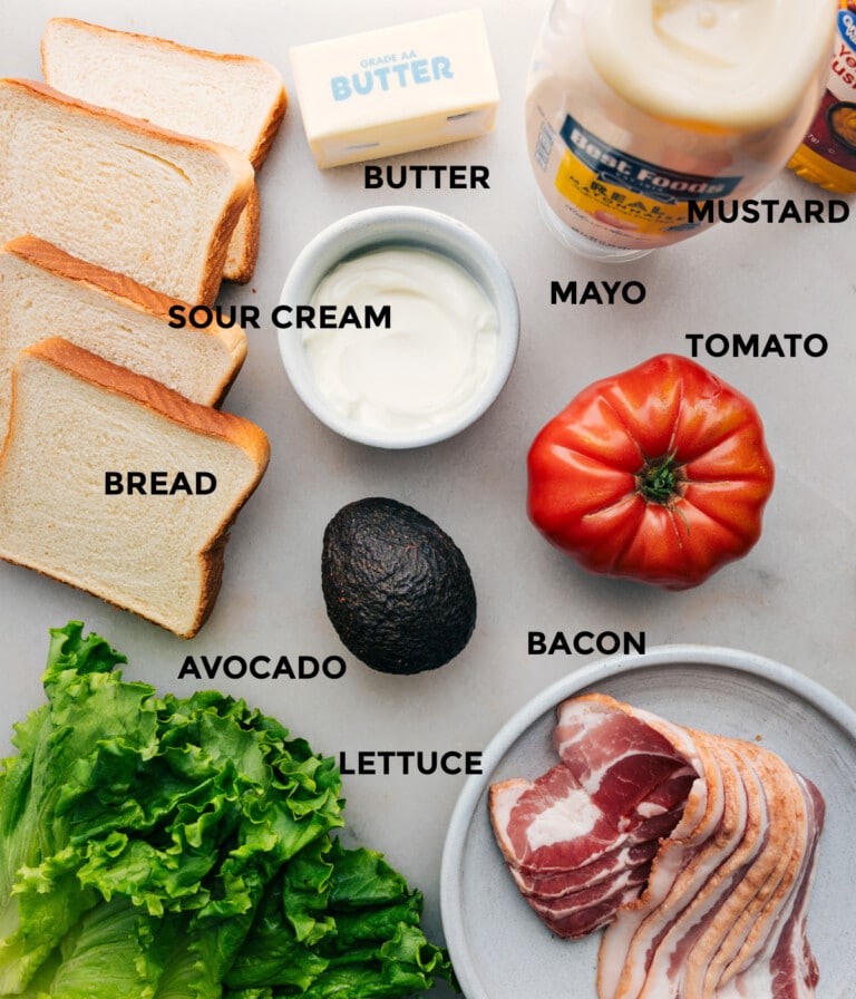 BLT (BEST 3-Ingredient Sandwich Spread!) - Chelsea's Messy Apron