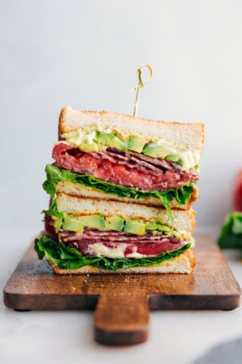 BLT (BEST 3-Ingredient Sandwich Spread!) - Chelsea's Messy Apron