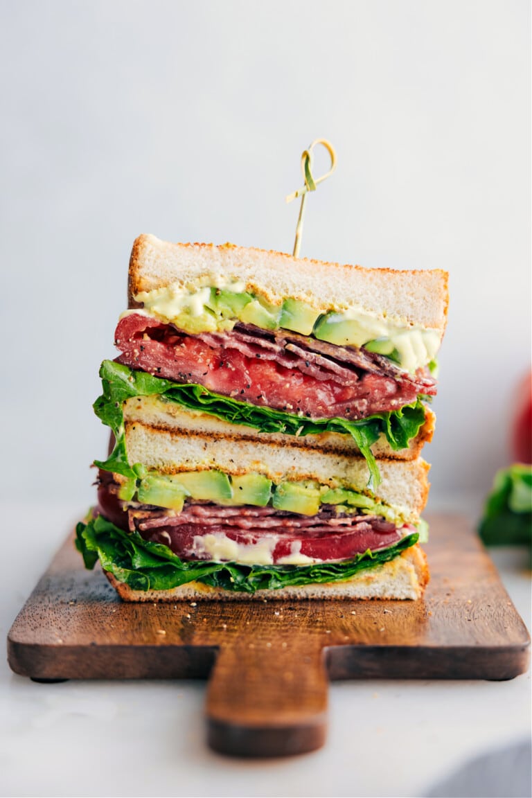 BLT (BEST 3-Ingredient Sandwich Spread!) - Chelsea's Messy Apron