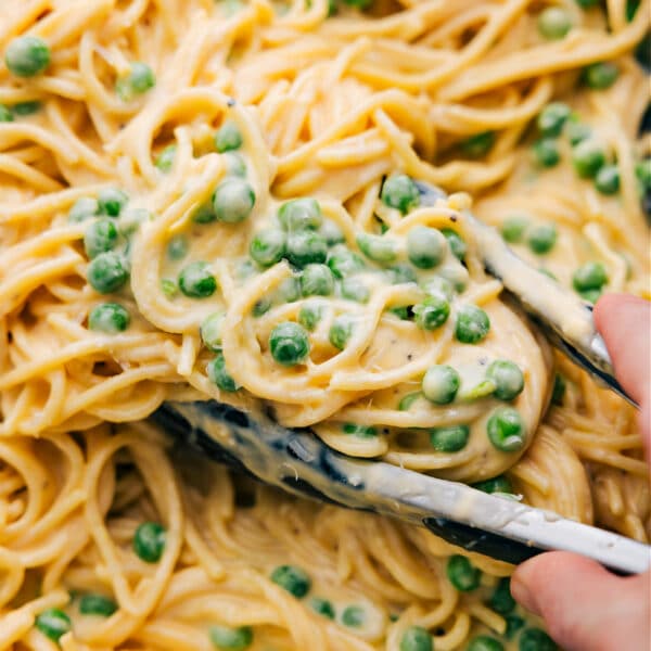 Cheesy Spaghetti - Chelsea's Messy Apron