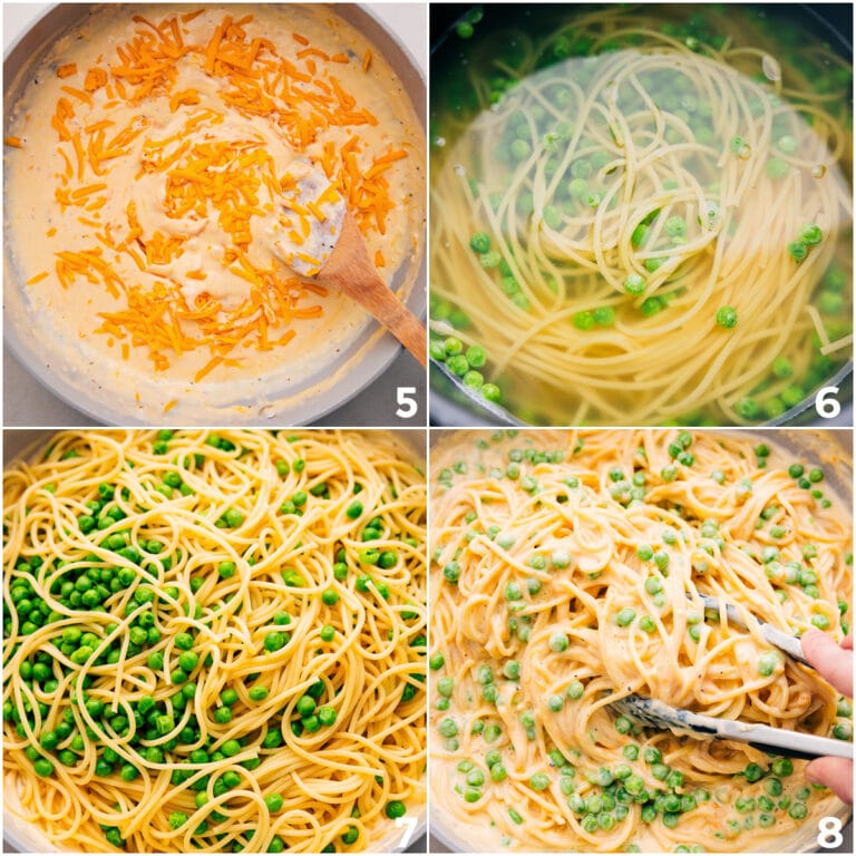 Cheesy Spaghetti - Chelsea's Messy Apron
