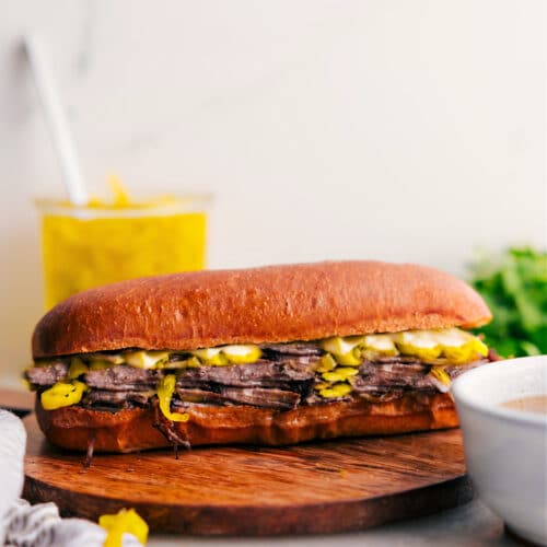 Italian Beef Sandwich Recipe - Chelsea's Messy Apron