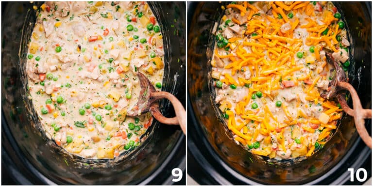 Crockpot Chicken Pot Pie - Chelsea's Messy Apron