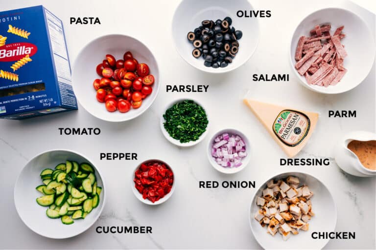 Italian Pasta Salad Recipe SO GOOD, It's Gone In Minutes! - Chelsea's ...