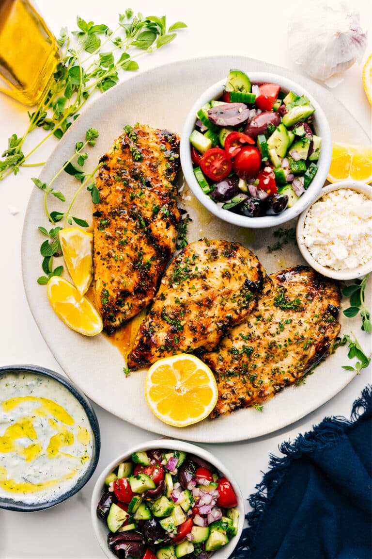 Greek Chicken Marinade - Chelsea's Messy Apron