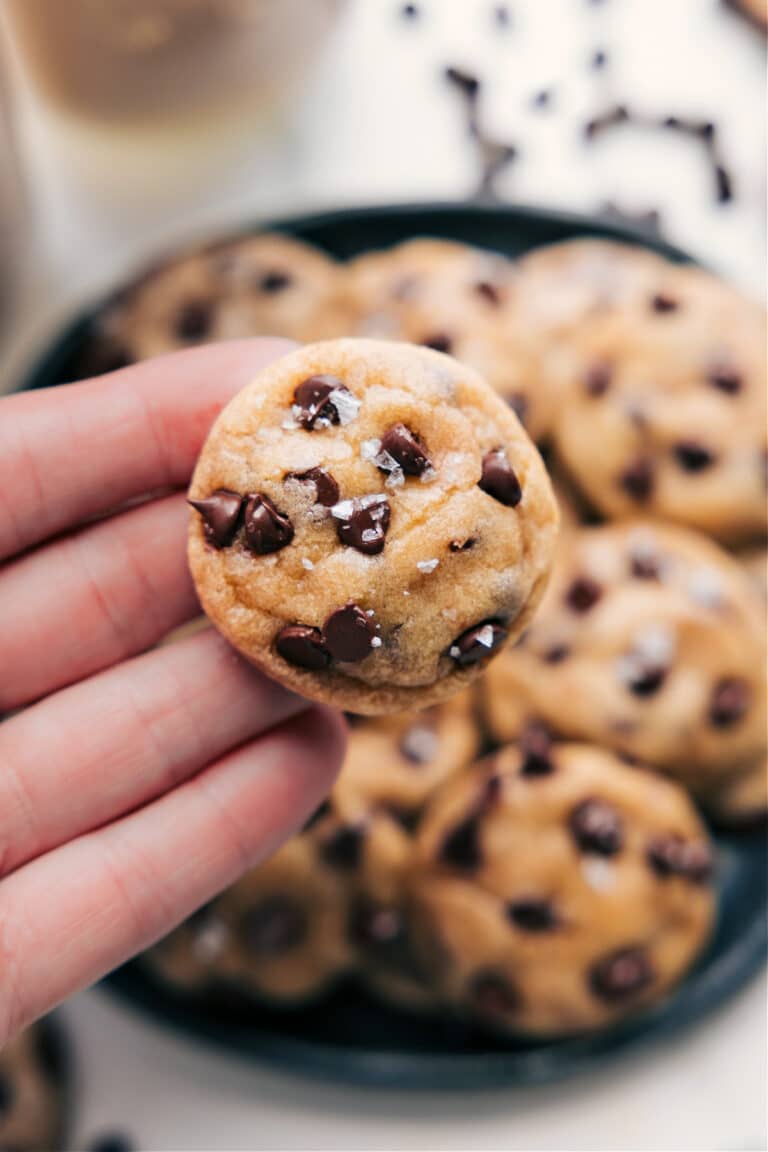 Tiny Chocolate Chip Cookies - Chelsea's Messy Apron