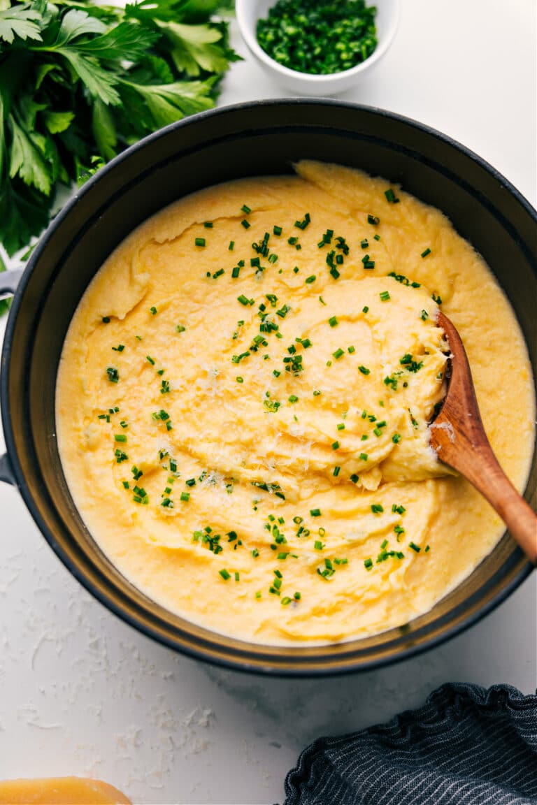 Cheesy Mashed Potatoes - Chelsea's Messy Apron