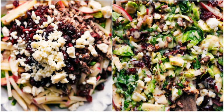 Brussel Sprout Salad Recipe - Chelsea's Messy Apron