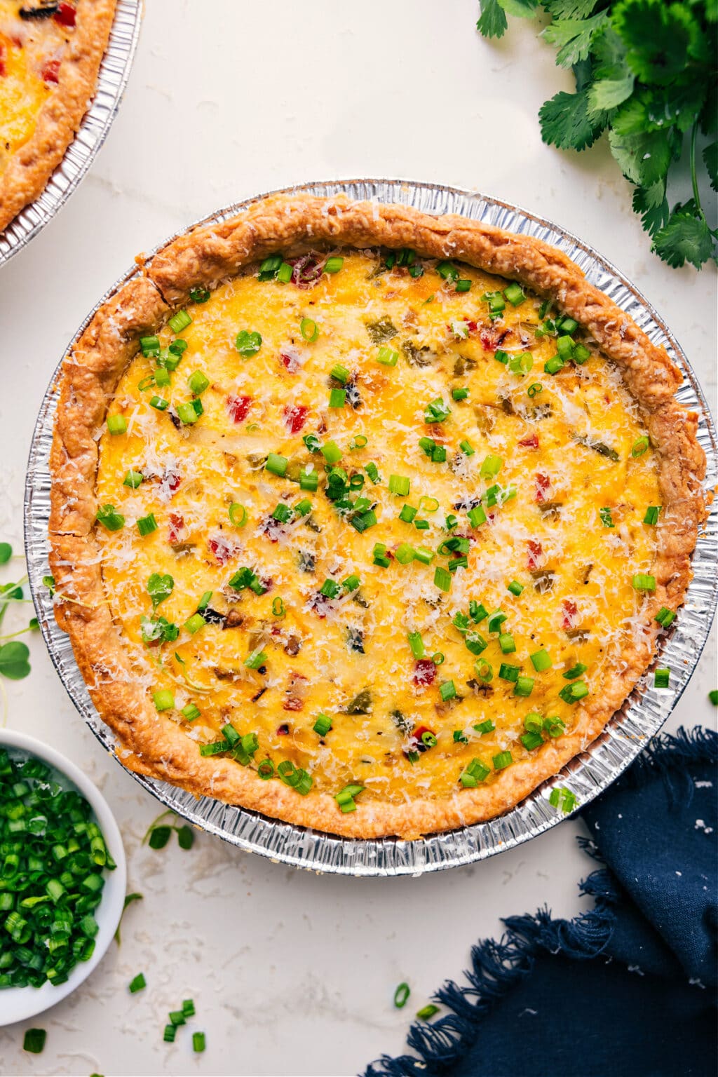 Veggie Quiche Recipe - Chelsea's Messy Apron