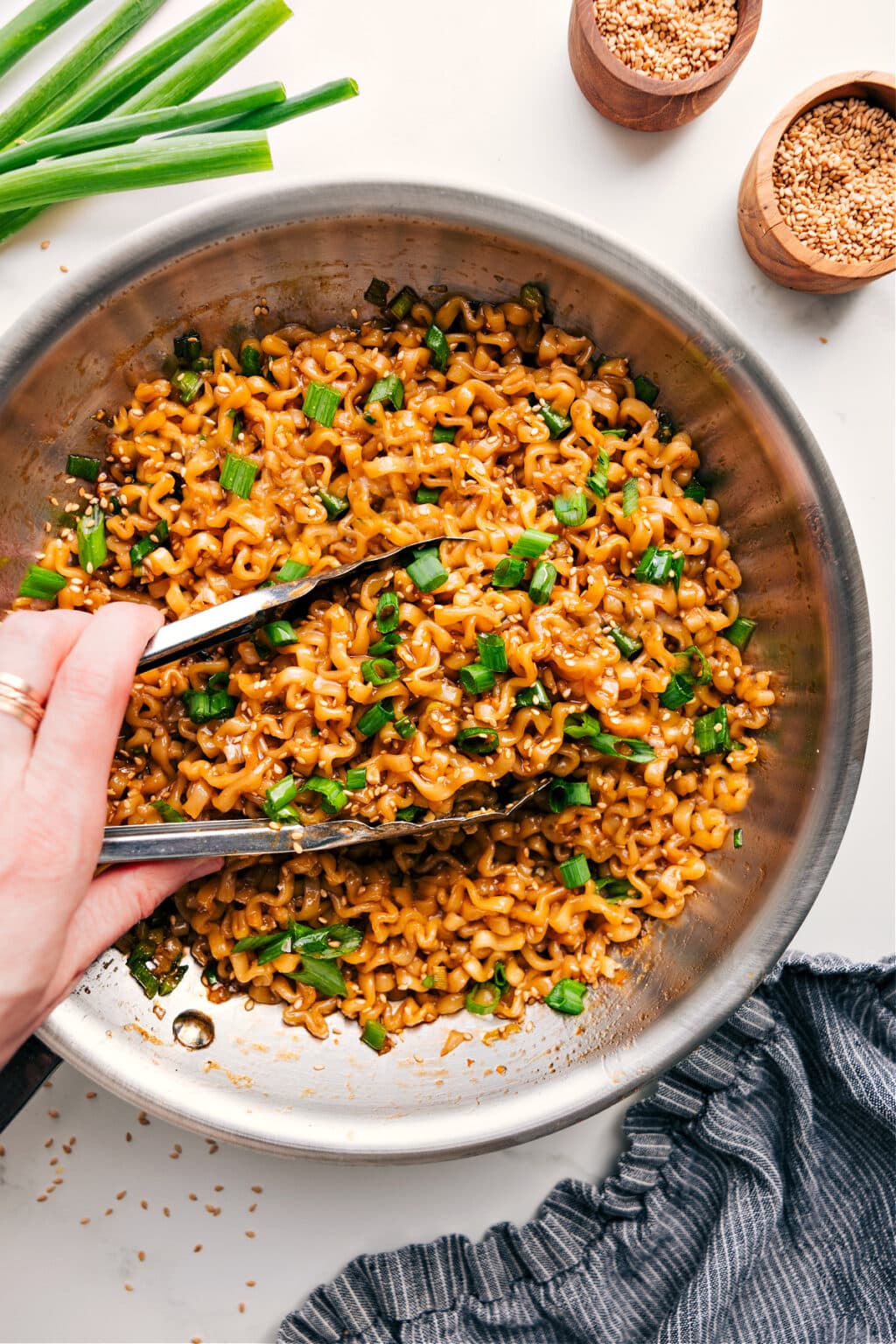 Asian Noodle Recipe (In 10 Minutes!) - Chelsea's Messy Apron