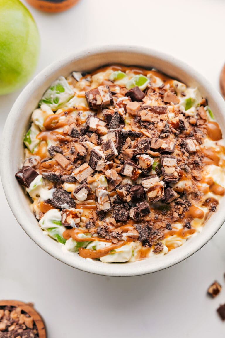Snickers Salad Recipe - Chelsea's Messy Apron