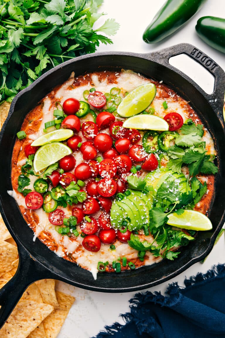 Refried Bean Dip - Chelsea's Messy Apron